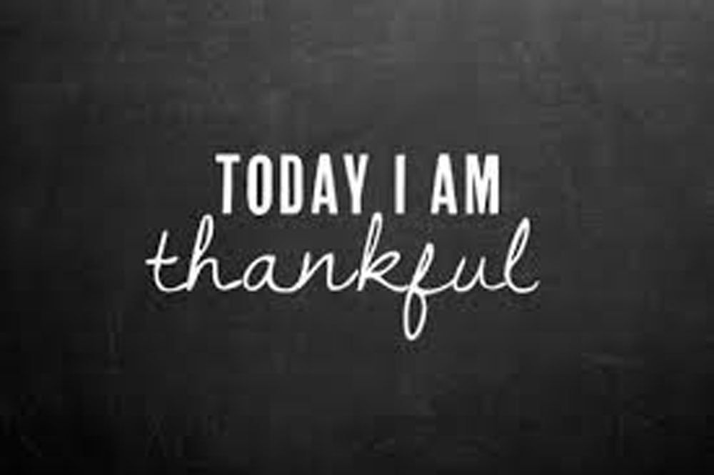 What Are You Thankful For?